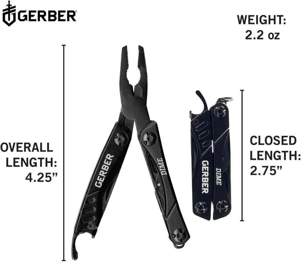 Gerber DIME Multitool – Black | Elite Outdoor Gear