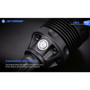 JETBeam M64 Search Light (6800 Lumens, 1200 Metres) | Elite Outdoor Gear